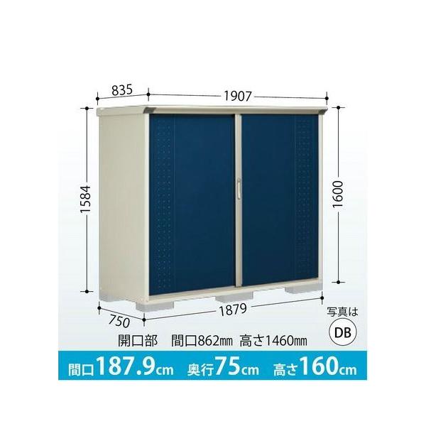 爆買 タクボ物置　グランプレステージ・ジャンプ　　GP-197BF【全面棚タイプ】