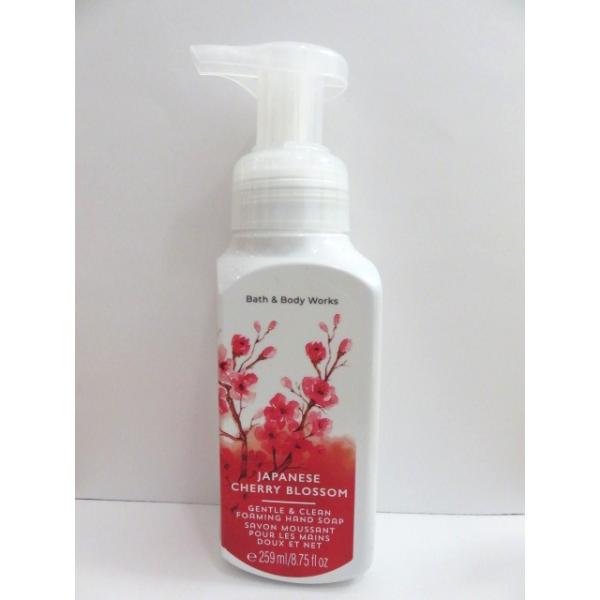 Bath &amp; Body Works バス＆ボディワークスジェントル＆クリーンフォーミングハンドソープ★泡で出るタイプのハンドソープです★【香り： JAPANESE CHERRY BLOSSOM ジャパニーズチェリーブロッサム】桜、梨...