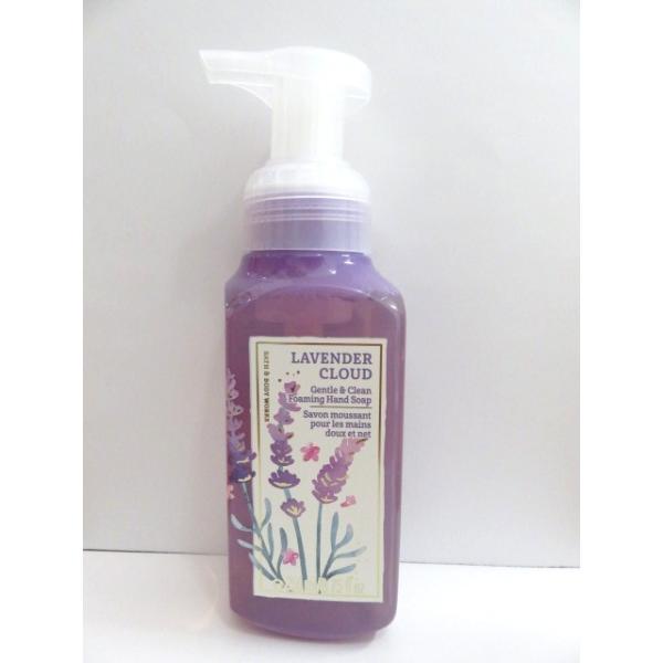 Bath &amp; Body Works バス＆ボディワークスジェントル＆クリーンフォーミングハンドソープ★泡で出るタイプのハンドソープです★【香り： LAVENDER　CLOUD　ラベンダークラウド】　　ラベンダーの香りビタミンE・シア...
