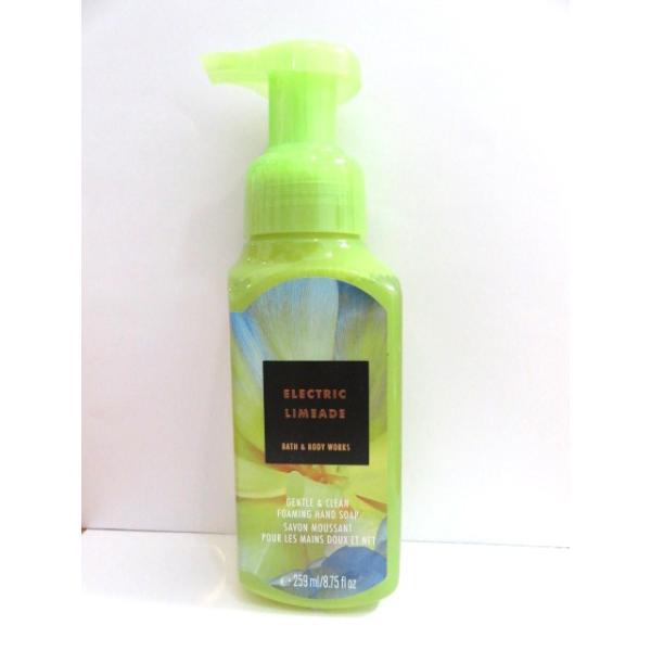 Bath &amp; Body Works バス＆ボディワークスジェントル＆クリーンフォーミングハンドソープ★泡で出るタイプのハンドソープです★【香り：ELECTRIC　LIMEADE　エレクトリックライムエイド】　　フローズンライム、スト...