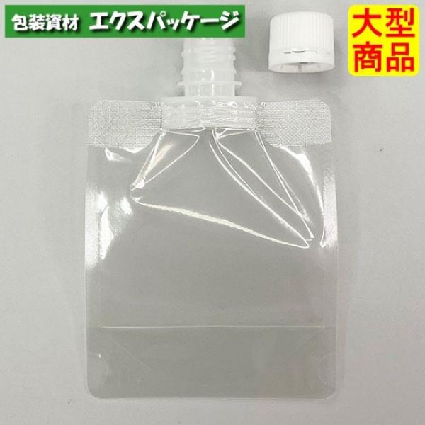 サイズ:100×120(29)mm重量:10.49g内容量:100ml材質:透明蒸着PET12μ/DL/ONY15μ/DL/LLDPE80μ