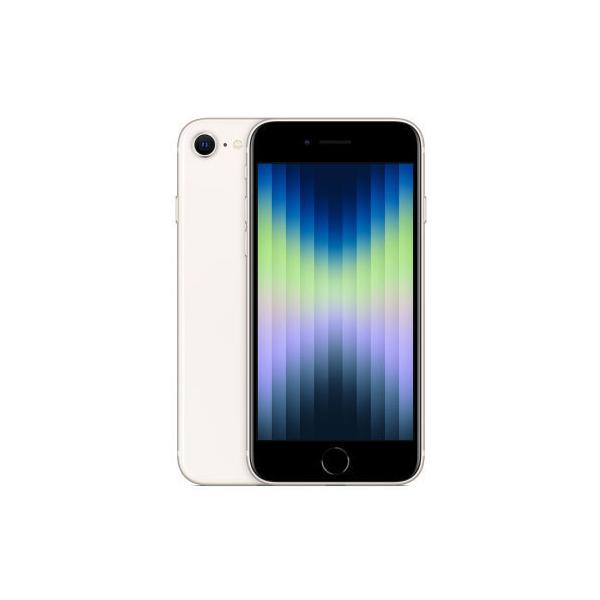 ★商品名SIMロック解除済み【訳あり特価品】新品未開封 iPhone SE3 64GB  MMYD3J/Aスターライト Starlight　白　ホワイト White★内容物新品未開封品です。新品購入時の標準セット全てそろっております。全ての...