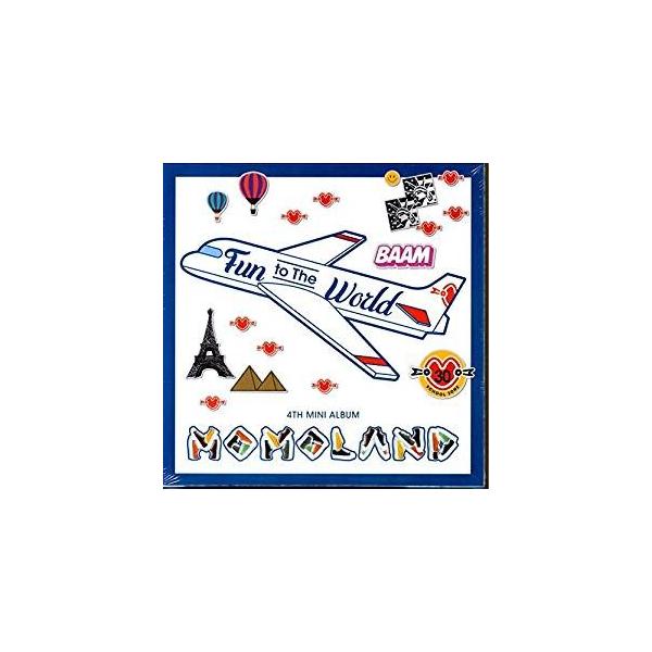 MOMOLANDによる韓国4枚目のミニ・アルバム『Fun to The World』がリリース- 52Pフォトブックレット(160mm x160mm)- ステッカー(5種セット/145mm x145mm)- フォトカード(9種のうちランダム...