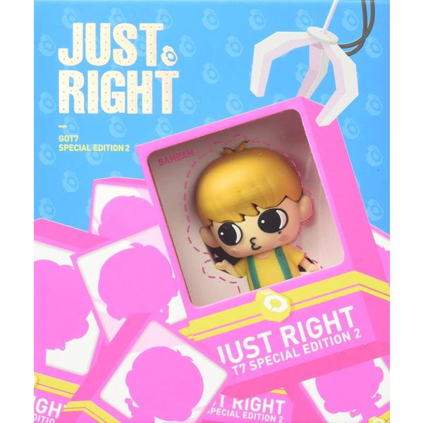 豪華装丁パッケージ入りフィギュアUSBGOT7の韓国サード・ミニ・アルバム『JUST RIGHT』のスペシャル・エディションとなるフィギュアUSBがメンバー別7種でリリース公式ウェブ・コミック「GOTOON」に登場するGOT7メンバーを模し...