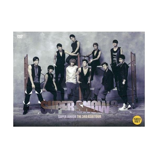 Super Junior（ スーパージュニア ）3rdライブDVDこのDVDには、2010年8月、二日にわたり韓国のソウルオリンピック公園体操競技場で行われた単独コンサート「SUPER SHOW 3」を完全収録熱気あふれる会場の様子や、観客...