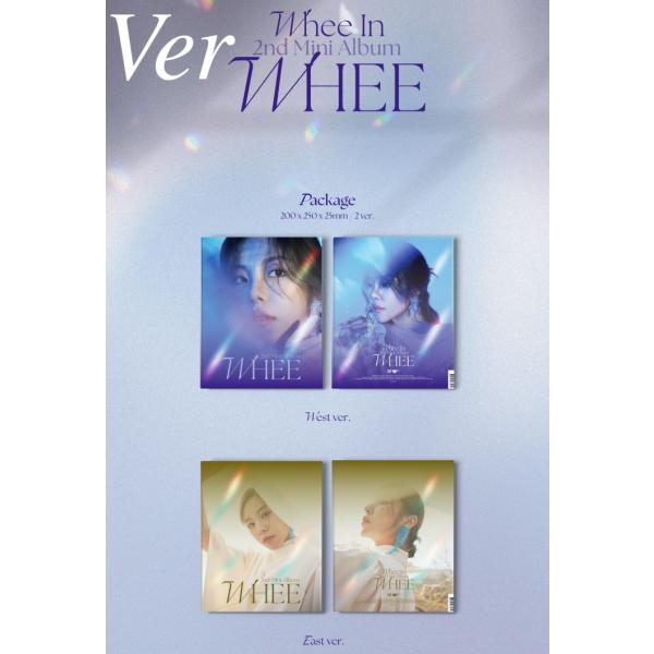 MAMAMOOフィイン、2021年4月発表のファースト・ミニアルバム『Redd』以来、約9ヶ月振りとなるミニアルバムがリリース- パッケージ(ヴァージョン別/200x250x25mm)- 80Pフォトブック(ヴァージョン別/188x237m...