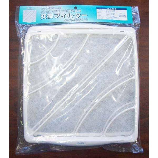 □特長●「<b>00-6540 フィルター換気扇 VF−20</b>」用の交換フィルター(3枚入り)