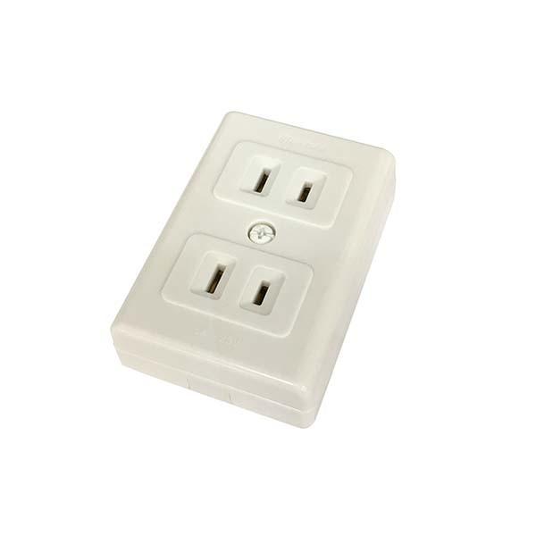 □特長●定格：15A−125V●1500ワット・125ボルト以下で使用してください。●適合電線：VVF φ1.6 φ2.0 Cu(銅)