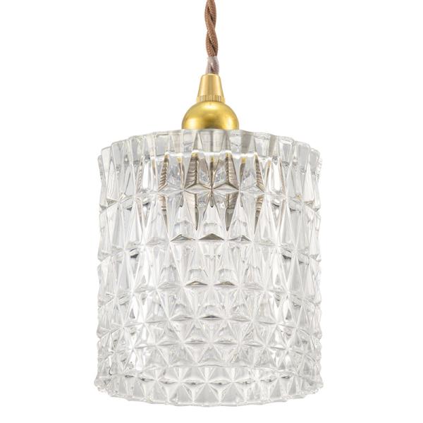 □特長●おしゃれなガラスセードのペンダントライト●コードアジャスター付き●E17口金●LED電球が使用できます□商品仕様●消費電力：60W MAX●口金：E17●使用電球：白熱電球…60W以下、LED電球…10W以下※全長120mm、最大径...