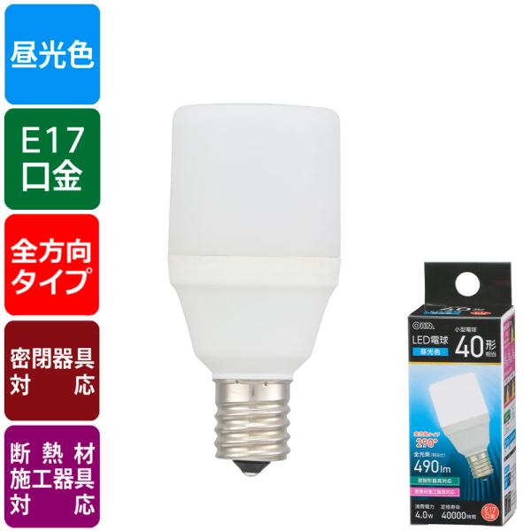 □商品仕様●屋内用（屋外使用禁止）交流電源100V 50／60Hz共用●寸法：全長…78mm、最大径…37mm●質量：30g●定格消費電力：4.0W●全光束：490lm●エネルギー消費効率：122.5lm／W●平均演色評価数：Ra84●定格...