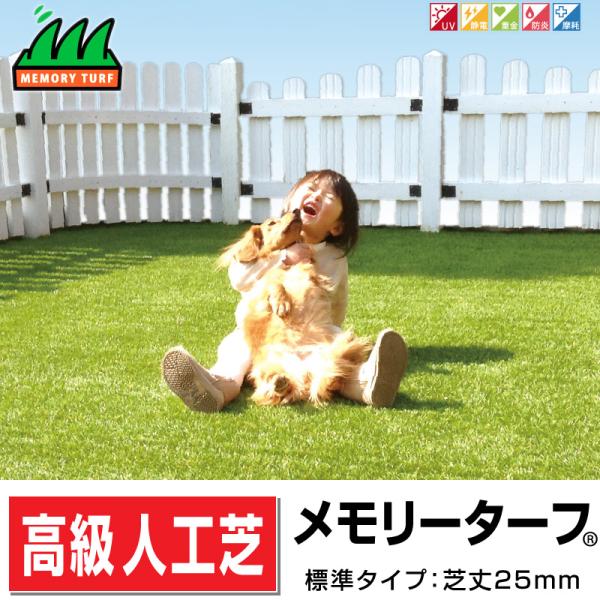 形状記憶リアル人工芝『メモリーターフ』は遠くから見ても、じっくり近くで見ても、まるで本物の天然芝のような見た目のリアルさと、つぶれにくさを追求した人工芝です。従来の人工芝は芝糸の形状や素材による不自然さ、つぶれやすさにより、見た目、質感とも...
