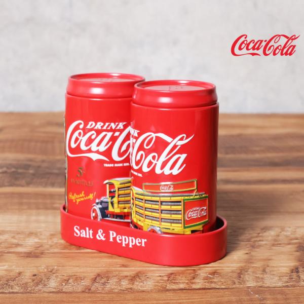【商品】CC004 COCA COLA SALT &amp; PEPPER BOTTOLE / コカコーラ ソルト＆ペッパーボトルブランド【THE COCA-COLA COMPANY】コカ・コーラをはじめとする清涼飲料水を製造販売するアメリ...