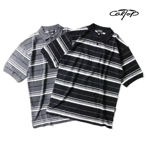 商品名CLTP333 STRIPE POLO  SHIRTS / ストライプポロシャツ【商品説明】マルチストライプの半袖ポロシャツ。ブランドの雰囲気に合わせた全体的にゆとりのあるサイズ感で、ラフに着用いただけます。生地にはコットンとポリエス...