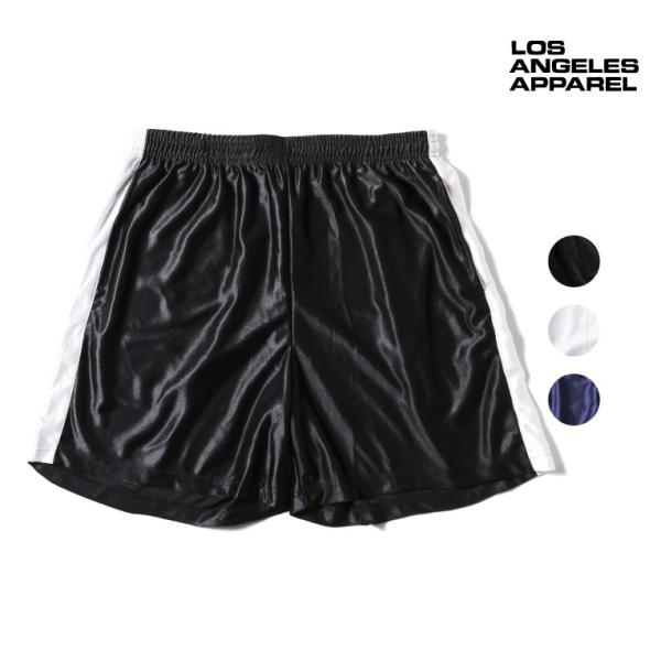商品名L-HD440 2 TONE HEAVY DAZZLE ATHLETIC SHORTS /  2トーンヘビーダズルアスレチックショーツ商品説明光沢感のあるポリエステル生地を使用したサイドライン入りのアスレチックショーツ。ウエストはゴム...