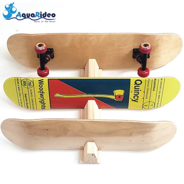 アクア リデオ イージーラック マルチステージ 8kgまで 簡単ホチキス留 スノーボードラック スケボーラック 壁美人 ウォールシェルフ 雑貨 AquaRideoホチキスで石膏ボードにとめる 8kgまで対応