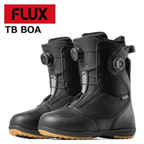 予約商品 26-27 フラックス ボードブーツ ティービー ボア ブラック FLUX Boots TB- BOA Black フレックス調整 カービング パウダー26-27モデル 早期予約が1番お得です