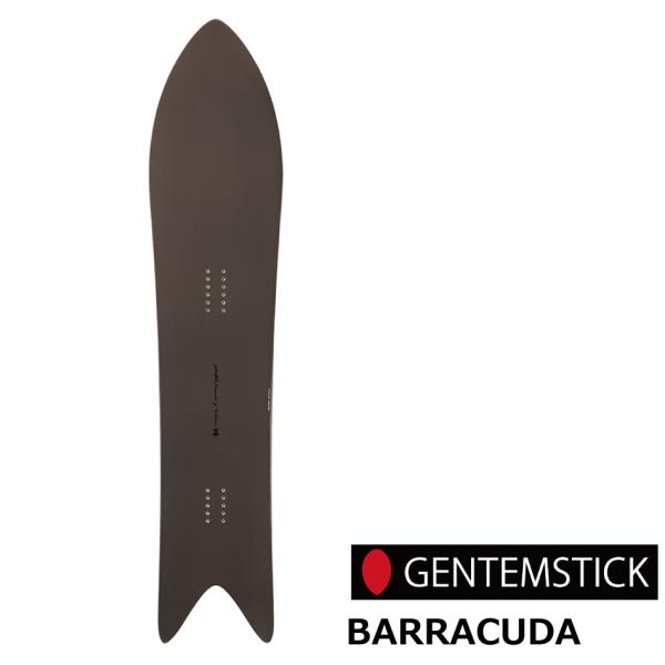 予約商品 26-27 ゲンテンスティック バラクーダ 158.6 GENTEMSTICK BARRACUDA アクセルキャンバー メンズ パウダーボード スノーボード 板26-27モデル 早期予約が1番お得です