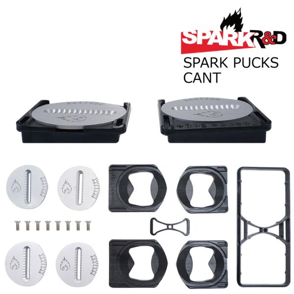 スパーク アールアンドディー スパークパックス カント メタル SPARK R&amp;D SPARK PUCKS CANT METAL スプリット ビンディング バックカントリー スプリット25-26モデル 本当に欲しいものは早期に予約！