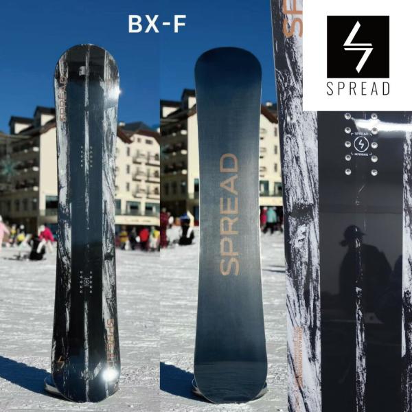 予約商品 26-27 スプレッド スノーボード ビーエックス エフ SPREAD BX-F パーク グラトリ SVC ミディアムフレックス 板 スノーボード スノボ 尾川慎二 24Snow26-27モデル 早期予約が1番お得です