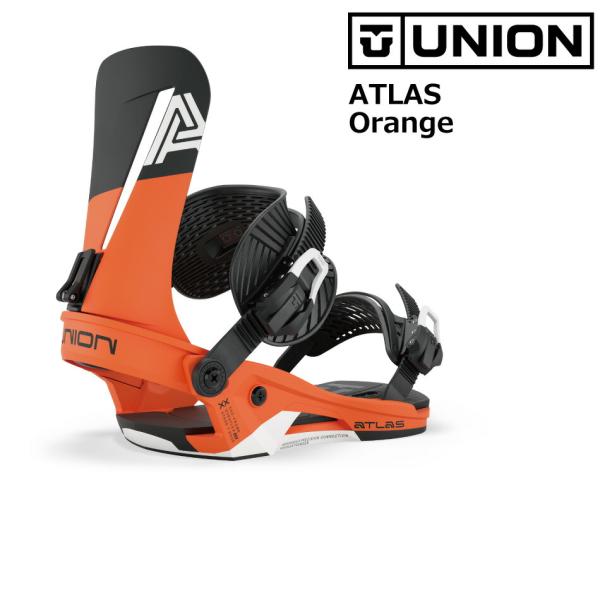 予約商品 26-27 ユニオン ビンディング アトラス オレンジ UNION ATLAS Orange メンズ ビンディング スノーボード オールマウンテン 27Snow26-27モデル 早期予約が1番お得です