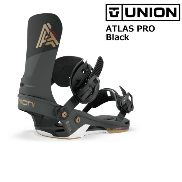 予約商品 26-27 ユニオン ビンディング アトラス プロ ブラック UNION ATLAS PRO Black メンズ レディース ビンディング アトラス 27Snow26-27モデル 早期予約が1番お得です