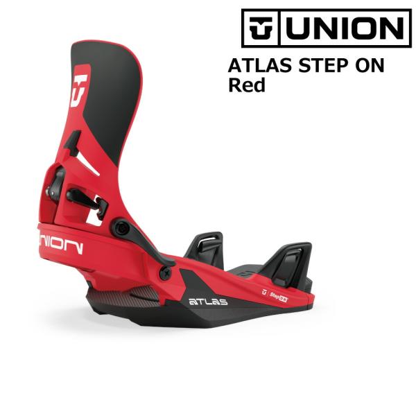 予約商品 26-27 ユニオン ステップオンビンディング アトラス レッド UNION STEP ON ATLAS Red メンズ レディース スノーボード フリースタイル 27Snow26-27モデル 早期予約が1番お得です