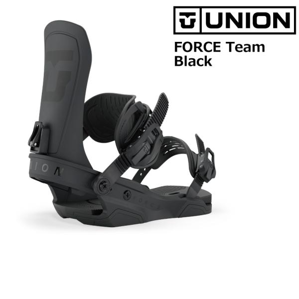 予約商品 26-27 ユニオン ビンディング フォース チーム ブラック UNION FORCE TEAM Black メンズ レディース ビンディング スノボ 27Snow26-27モデル 早期予約が1番お得です