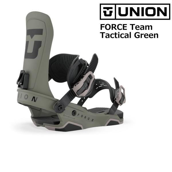 予約商品 26-27 ユニオン ビンディング フォース チーム タクティカル グリーン UNION FORCE TEAM Tactical Green メンズ レディース 27Snow26-27モデル 早期予約が1番お得です