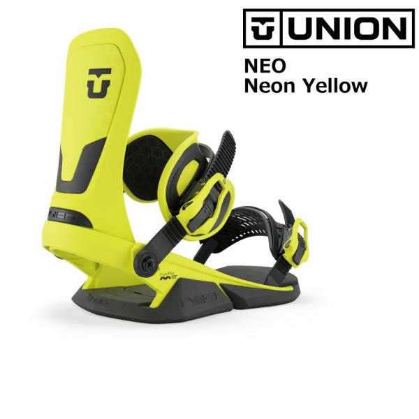 予約商品 26-27 ユニオン ビンディング ネオ ネオンイエロー UNION NEO Neon Yellow メンズ レディース スノーボード スノボ オールマウンテン 27Snow26-27モデル 早期予約が1番お得です