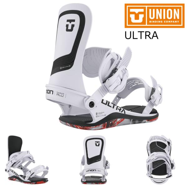 25-26 ユニオン ビンディング ウルトラ アイスグレー UNION MEN'S ULTRA IceGray 特典あり メンズ レディース ビンディング スノーボード フリースタイル 26Snow25-26モデル SALEスタート すぐに...
