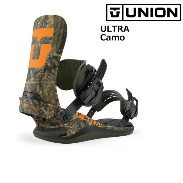 予約商品 26-27 ユニオン ビンディング ウルトラ カモ UNION MEN'S ULTRA Camo メンズ レディース スノーボード フリースタイル 27Snow26-27モデル 早期予約が1番お得です