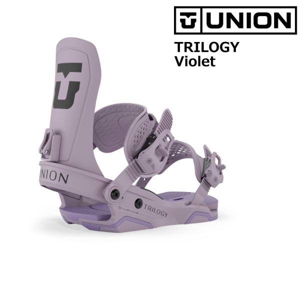 予約商品 26-27 W ユニオン ビンディング トリロジー バイオレット UNION TRILOGY Violet レディース ビンディング 27Snow26-27モデル 早期予約が1番お得です
