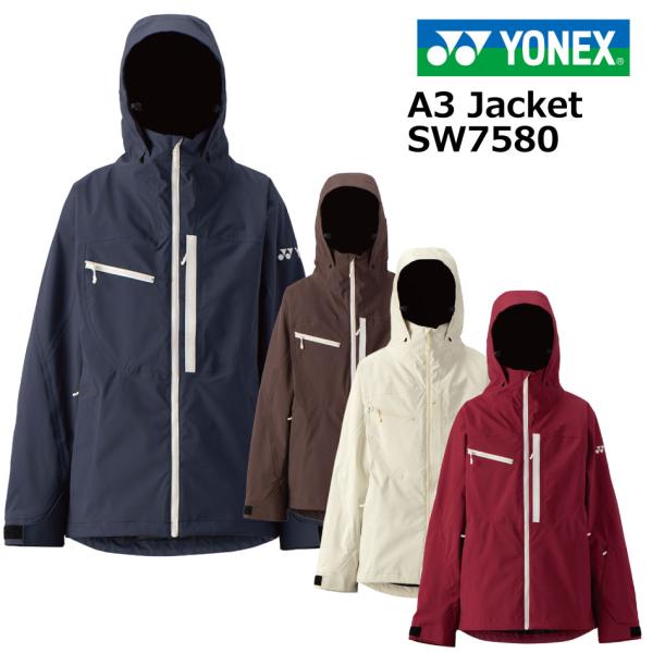 予約商品 26-27 ヨネックス ボードジャケット YONEX SW7580 A3 Jacket スノーボードウエア メンズ レディース 耐水圧30000mm ヒートカプセル スノボウエア26-27モデル 早期予約が1番お得です