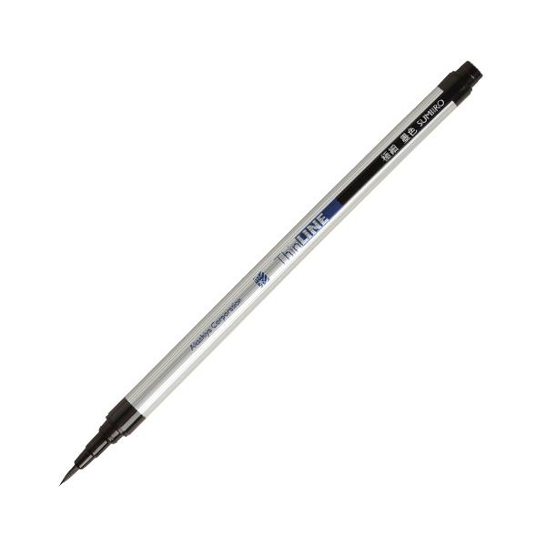筆の老舗がこだわった本格派。●仕様：墨色●インク種類：水性顔料●長：１６７ｍｍ