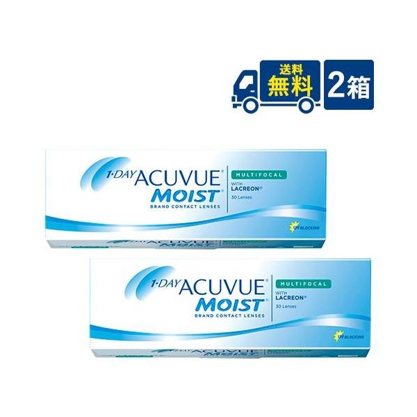 【セット内容】 ワンデーアキュビューマルチフォーカル 30枚入 2箱送料：ゆうパケットにて全国一律送料無料■商品内容■分類：遠近両用1日使い捨てレンズ交換期間：1日枚数：1箱30枚入りBC(カーブ)：8.4PWR(度数)：+0.25〜+5....
