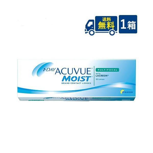 【セット内容】 ワンデーアキュビューマルチフォーカル 30枚入 1箱【送料】ネコポス便にて全国送料無料■商品内容■分類：遠近両用1日使い捨てレンズ交換期間：1日枚数：1箱30枚入りBC(カーブ)：8.4PWR(度数)：+0.25〜+5.00...