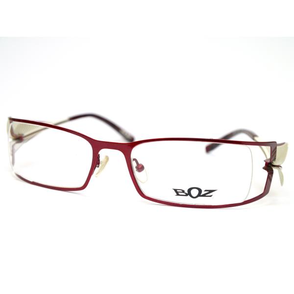 ・フロントカラー：レッド・テンプルカラー：レッド/ホワイト・レンズサイズ：横幅５２ｍｍ　縦幅：２８ｍｍ・鼻幅：１８ｍｍ・素材：ニッケル合金