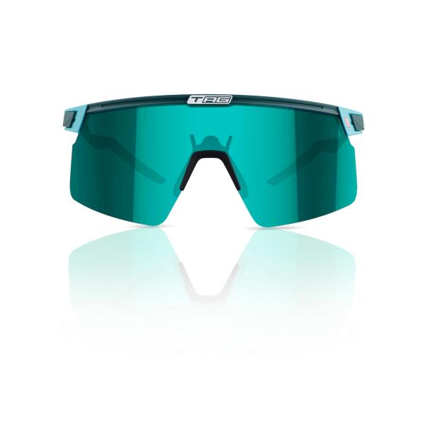フレームカラー　　Green Mattレンズカラー　　　Green Mirror Lens特定ジャンルに限定されないオールラウンドスポーツサングラス。未来志向の強いエッジと表面を人間工学的に解釈した、TAGならではの独創的な技術力で作られて...