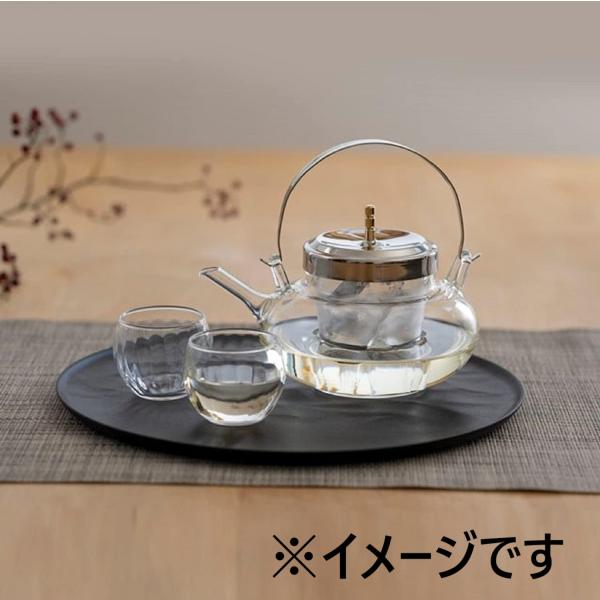 丸地炉利 2合、グラス2個丸地炉利サイズ:幅162x奥行130x高さ147mm、実用容量:360ml 2合グラスサイズ:口径57、高さ46mm、満水容量:75mlx2材質:内ボール/耐熱ガラス、フタ・取っ手/ステンレス、フタツマミ/真鍮、氷...