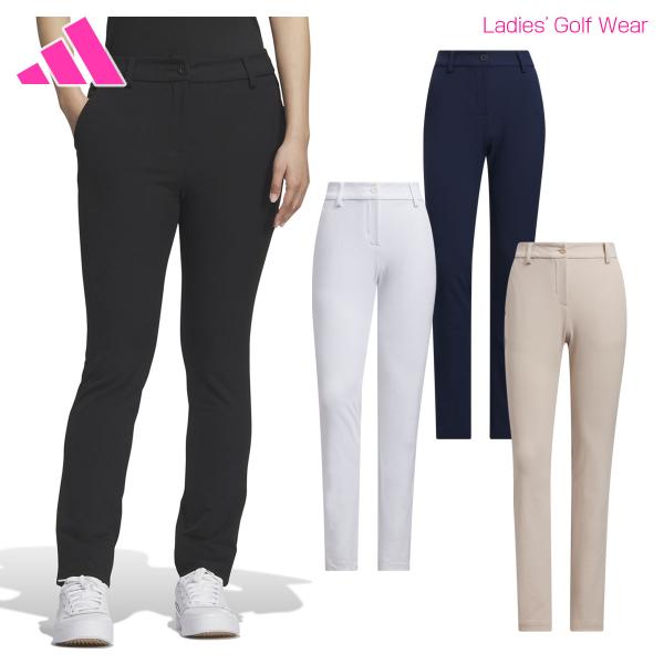 アディダス ゴルフ adidas Golf ゴルフウエア レディス ロングパンツ ストレッチ撥水 EX STRETCH ACTIVE 「 JWK12 」 2025秋冬モデル 秋冬ウェア ブラック(JM3013) カレッジネイビー(JM301...