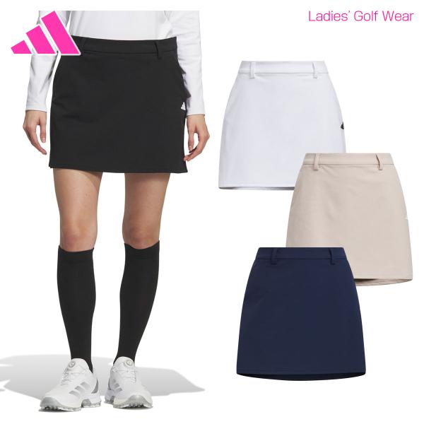 アディダス ゴルフ adidas Golf ゴルフウエア レディス スカート ストレッチ 撥水 EX STRETCH ACTIVE 「 JWK13 」 2025秋冬モデル 秋冬ウェア ブラック(JM2975) ホワイト(JM7199) ワン...