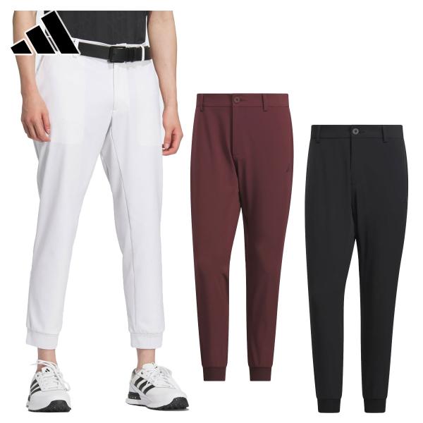 アディダス ゴルフ adidas Golf ゴルフウエア メンズ ジョガーパンツ 「 KUK54 」 ビヨンド ザ コース EX-Stretch active 撥水 春夏ウエア 【当店在庫品】 春夏ウェア ホワイト(JE8310) オーロラ...