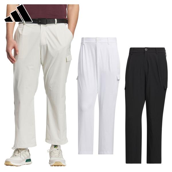 アディダス ゴルフ adidas Golf ゴルフウエア メンズ カーゴパンツ 「 KUK55 」 ビヨンド ザ コース EX-Stretch active アンクル 春夏ウエア 【当店在庫品】 春夏ウェア アルミナ(JG1365) ホワイ...