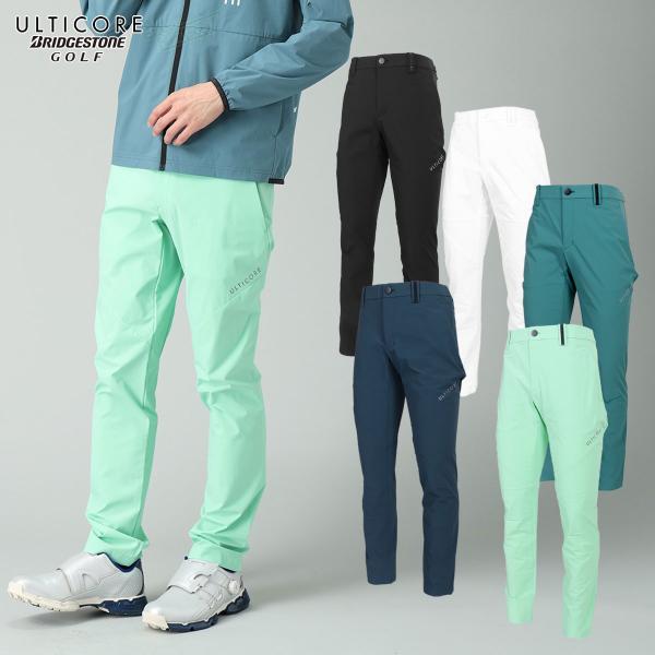 ブリヂストンゴルフ アルティコア ULTICORE ゴルフウエア メンズ ロングパンツ 4WAYストレッチ 撥水 接触冷感 「 IBM01K 」 2026春夏モデル 春夏ウェア BK(ブラック) WH(ホワイト) BG(ブルーグリーン) D...