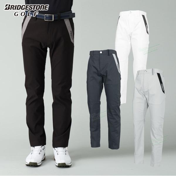 ブリヂストンゴルフ BridgestoneGolf ゴルフウエア メンズ ロングパンツ ストレッチ ウエストストレッチ 「 IGM02K 」 2026春夏モデル 春夏ウェア BK(ブラック) WH(ホワイト) NA(ネイビー) GE(グレー)
