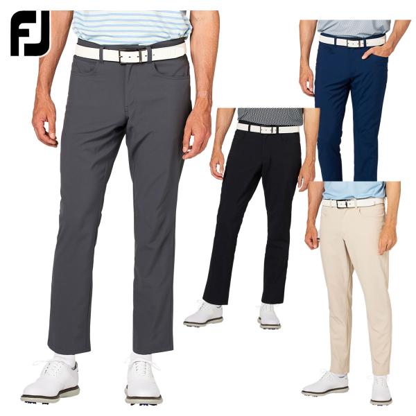 フットジョイ FOOTJOY ゴルフウエア メンズ ロングパンツ UVカット 吸汗速乾 ストレッチ 5ポケットパフォーマンス 「 FJ-S25-P11 」 春夏ウエア 春夏ウェア チャコール(34599) ネイビー(34600) ブラック(...
