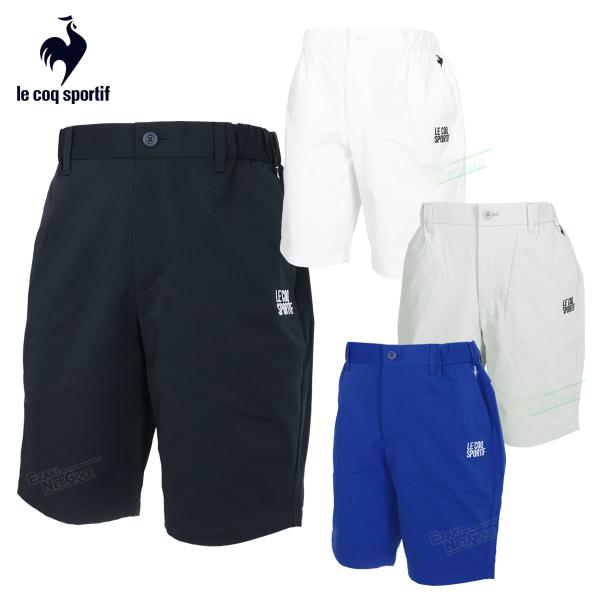 ルコック スポルティフ le coq sportif ゴルフウエア メンズ ショートパンツ 吸汗 2WAYストレッチ UPF50+ 遮熱 部分通気 「 LG6SHP00M 」 2026春夏モデル 春夏ウェア ホワイト(WH00) ネイビー(...