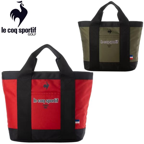 ●素材：ポリエステル●サイズ：約W25×H22×D12.5(cm)、持ち手の高さ/約9cm●重量：約280g●カラー：レッド(RD00)、カーキ(KH00)●特長：保冷機能付き、背面メッシュポケット