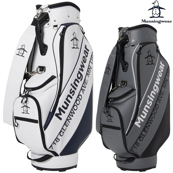 ●素材：合成皮革(PU加工)・ポリエステル●口枠：6分割●サイズ：9.5型(47インチ対応)●重量：約3.5kg●カラー：ホワイト×ネイビー(WHNV)、グレー×ブラック(GYBK)※通常はバッグと同時にネームタグを発送しておりますが、刻印...