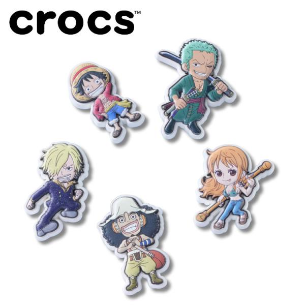 麦わらの一味が集結。モンキー・D・ルフィ、ロロノア・ゾロ、ナミ、ウソップ、サンジをデザインしたジビッツチャームです。※本商品はおもちゃではありません。※3歳未満のお子さまを対象とした商品ではありません。